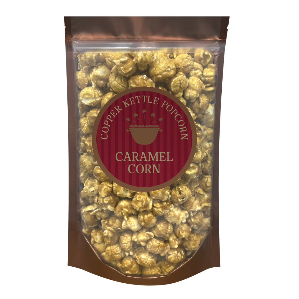 Caramel Corn Bag 4 Servings - Shop Gourmet Kettle Popcorn – Copper ...