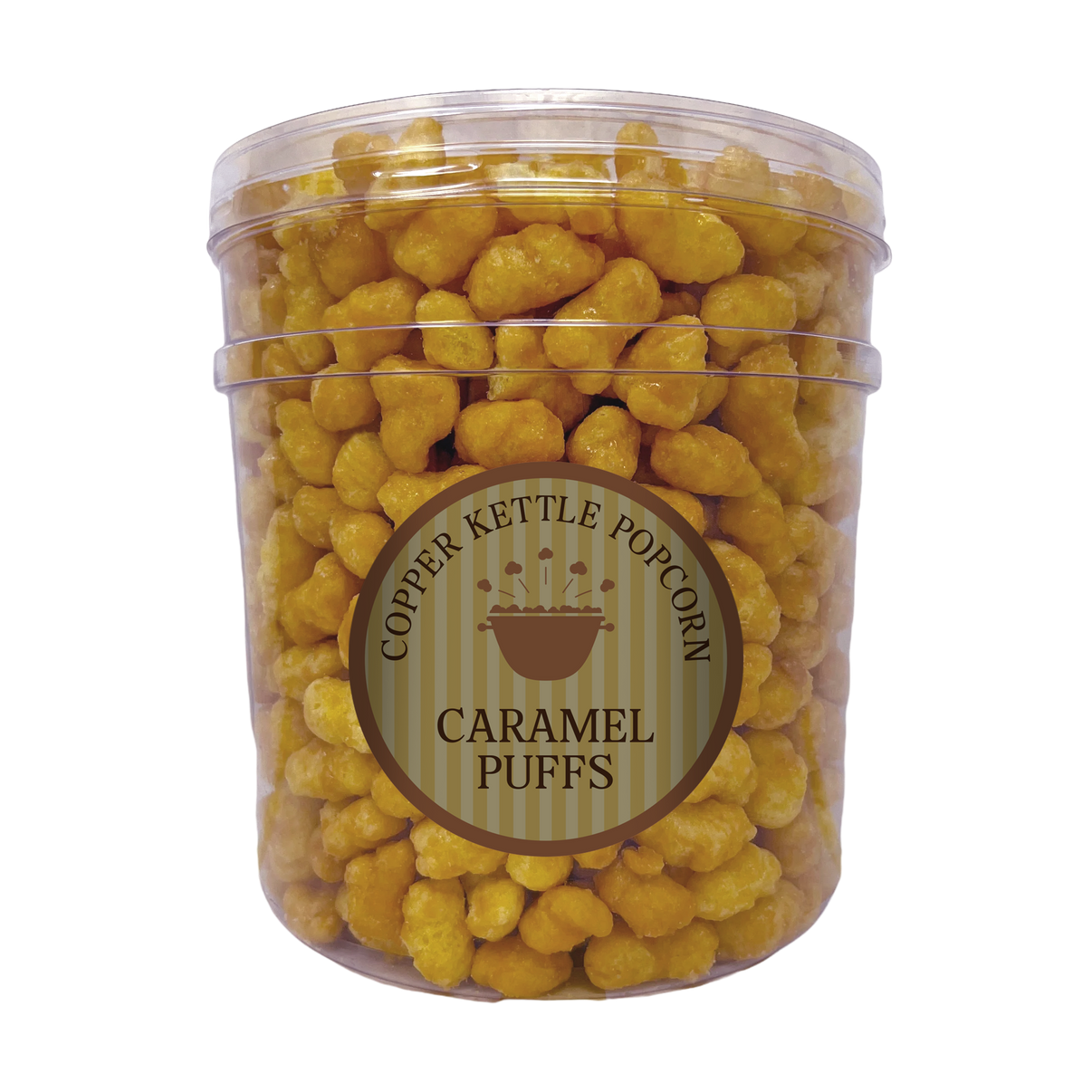Caramel Puffs Tub 22 Servings - Order The Best Puff Popcorn – Copper ...